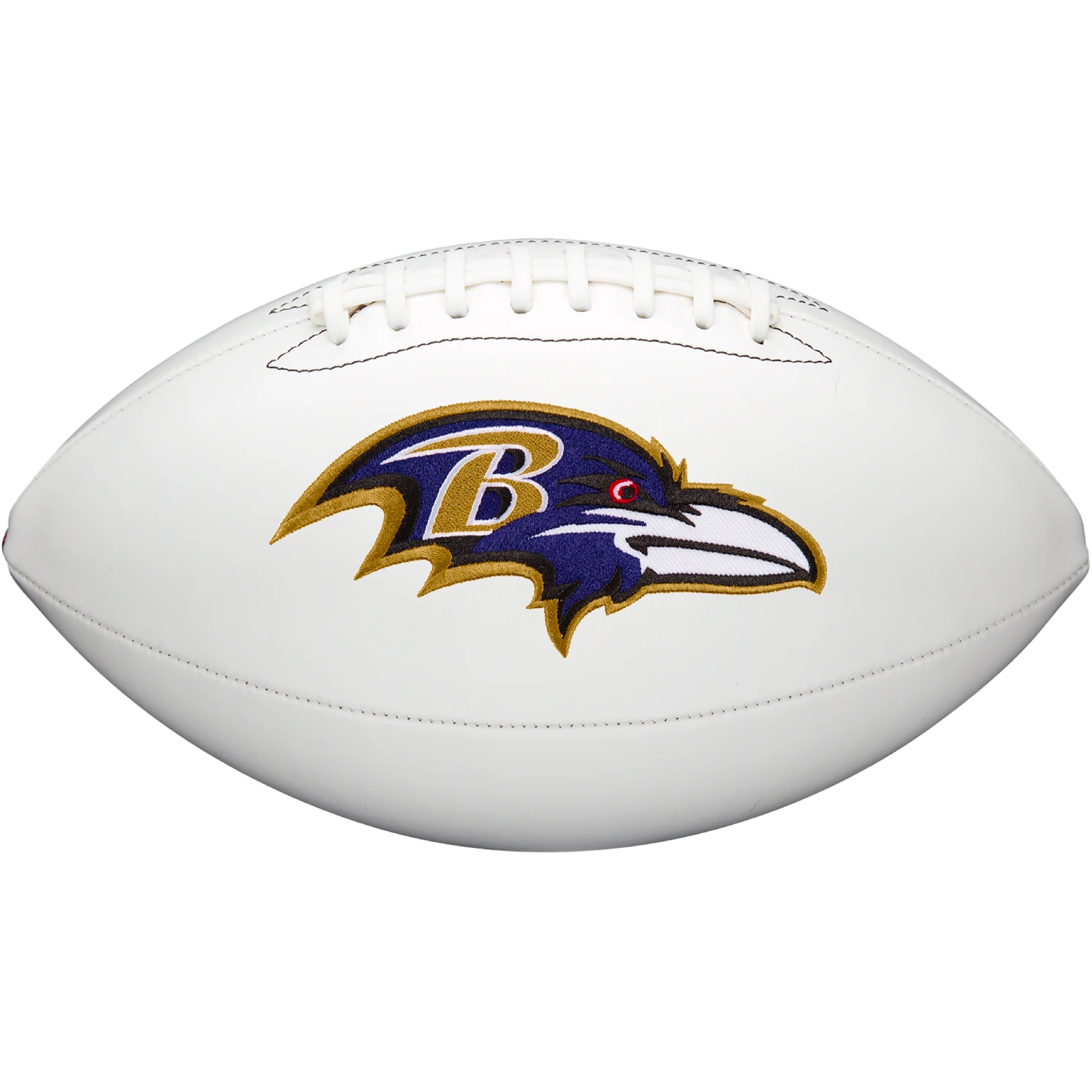 Baltimore Ravens Embroidered Logo Autograph Edition Football – Sports ...