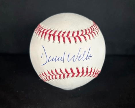David Wells New York Yankees Autographed Baseball - Sports Vault Shop