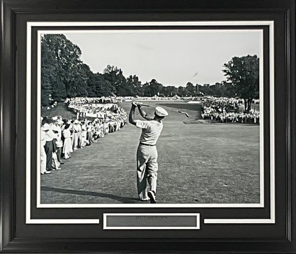 Ben Hogan "One Iron At Merion" Framed Photo - Sports Vault Shop